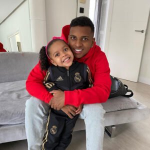 The beautiful children of Real Madrid player Rodrygo Goes
