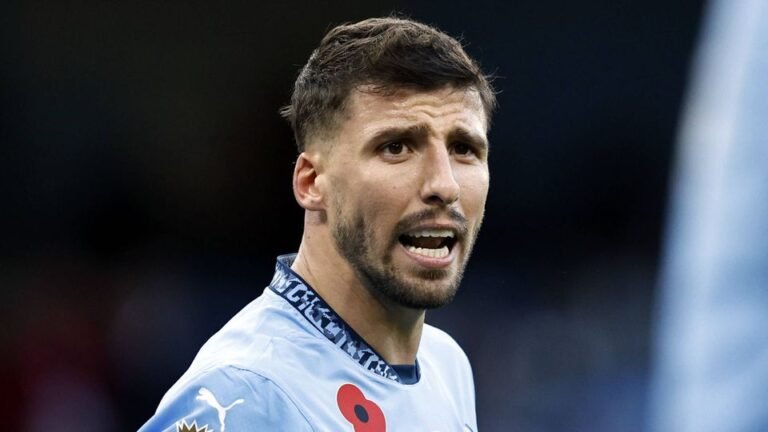 Rúben Dias is 23rd on the list for the 2024 Ballon d'Or
