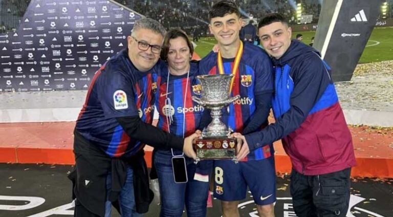 Pedri Childhood Story (born into a family of Barcelona fans)