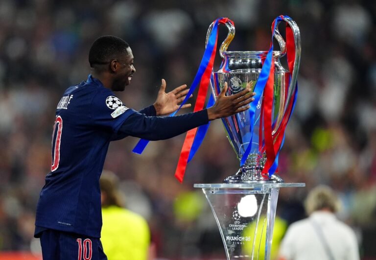 Ousmane Dembélé Named UEFA Champions League Player of the Season 2024/25