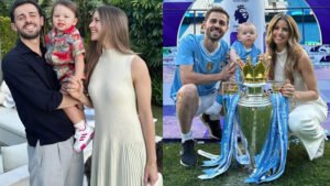 Bernardo Silva Family: Parents, Sister, Wife, and Daughter